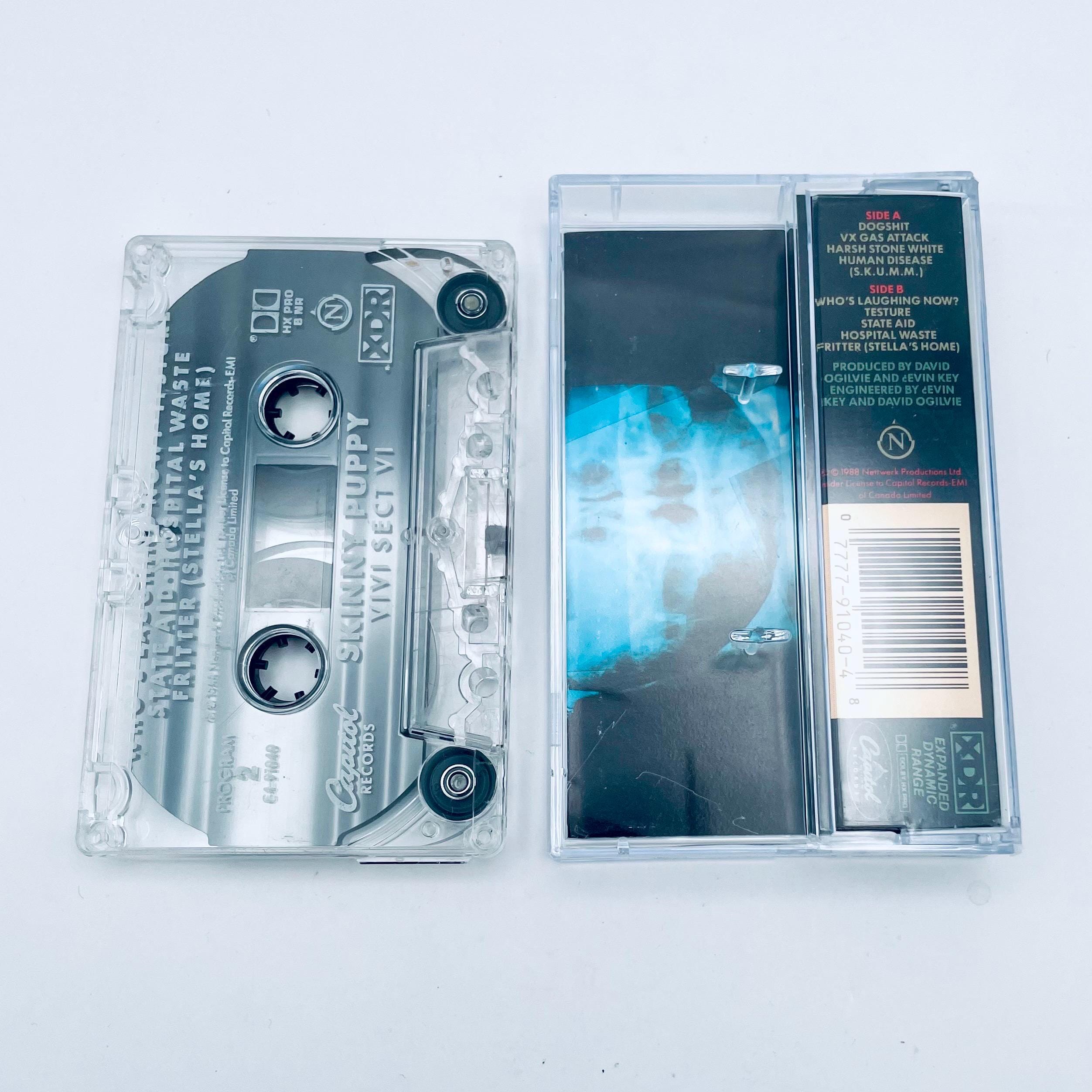 1988 Skinny Puppy - Vivisect VI - Cassette - Etsy