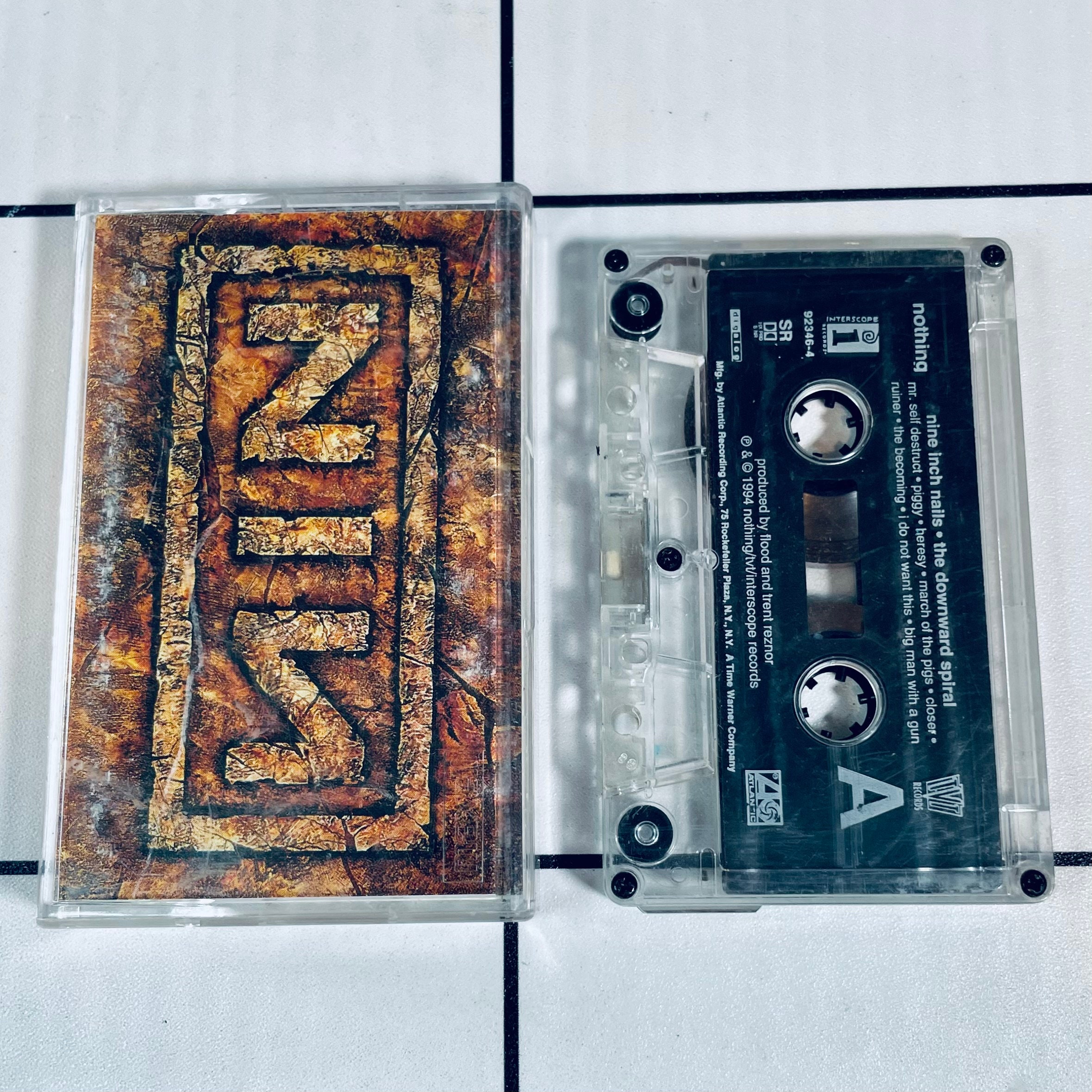 Nine Inch Nails the Downward Spiral Cassette 1994 - Etsy