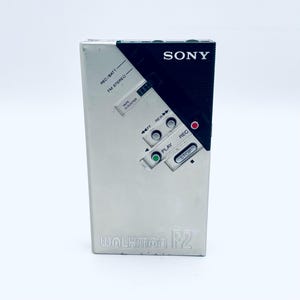 Vintage 1982 Sony Walkman WM-F2 Cassette Player, Cassette Recorder and ...