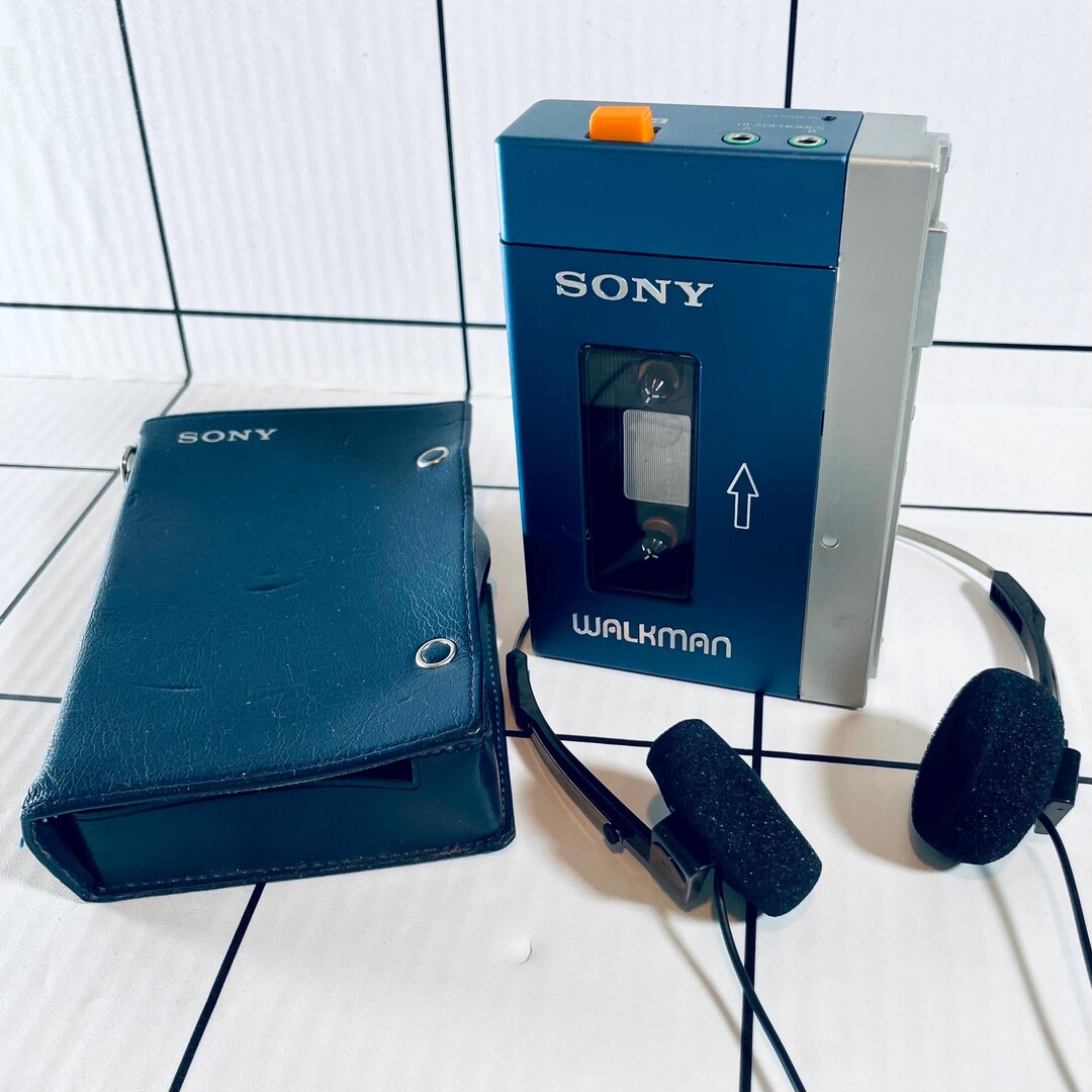 Vintage 1979 Sony Walkman TPS-L2 With Case and Headphones - Works - Etsy