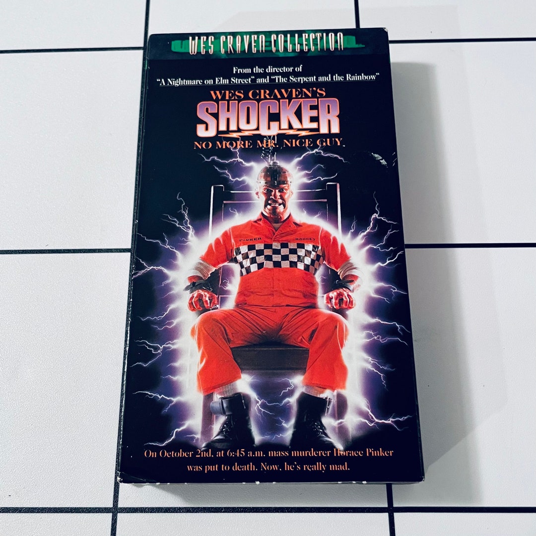 Wes Craven’s Shocker - VHS - 1990 - Etsy