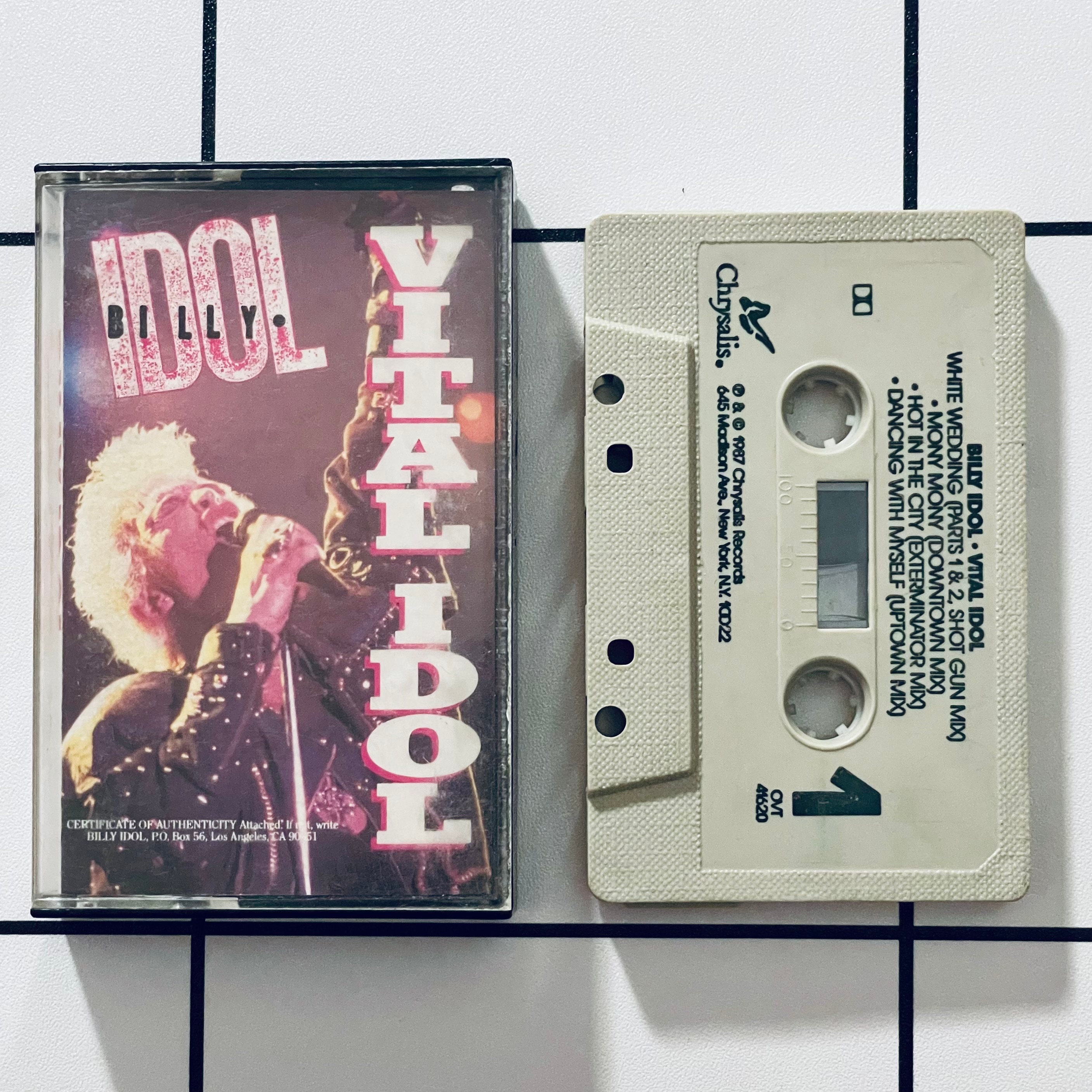 Billy Idol Vital Idol Cassette 1987 - Etsy