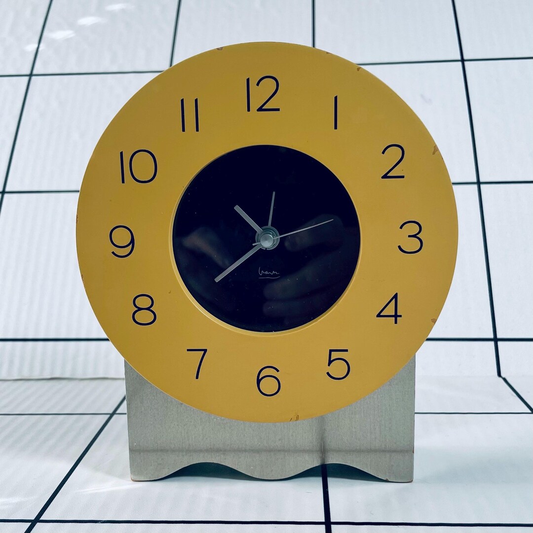 Vintage Postmodern Michael Graves Table Clock With Alarm - Etsy