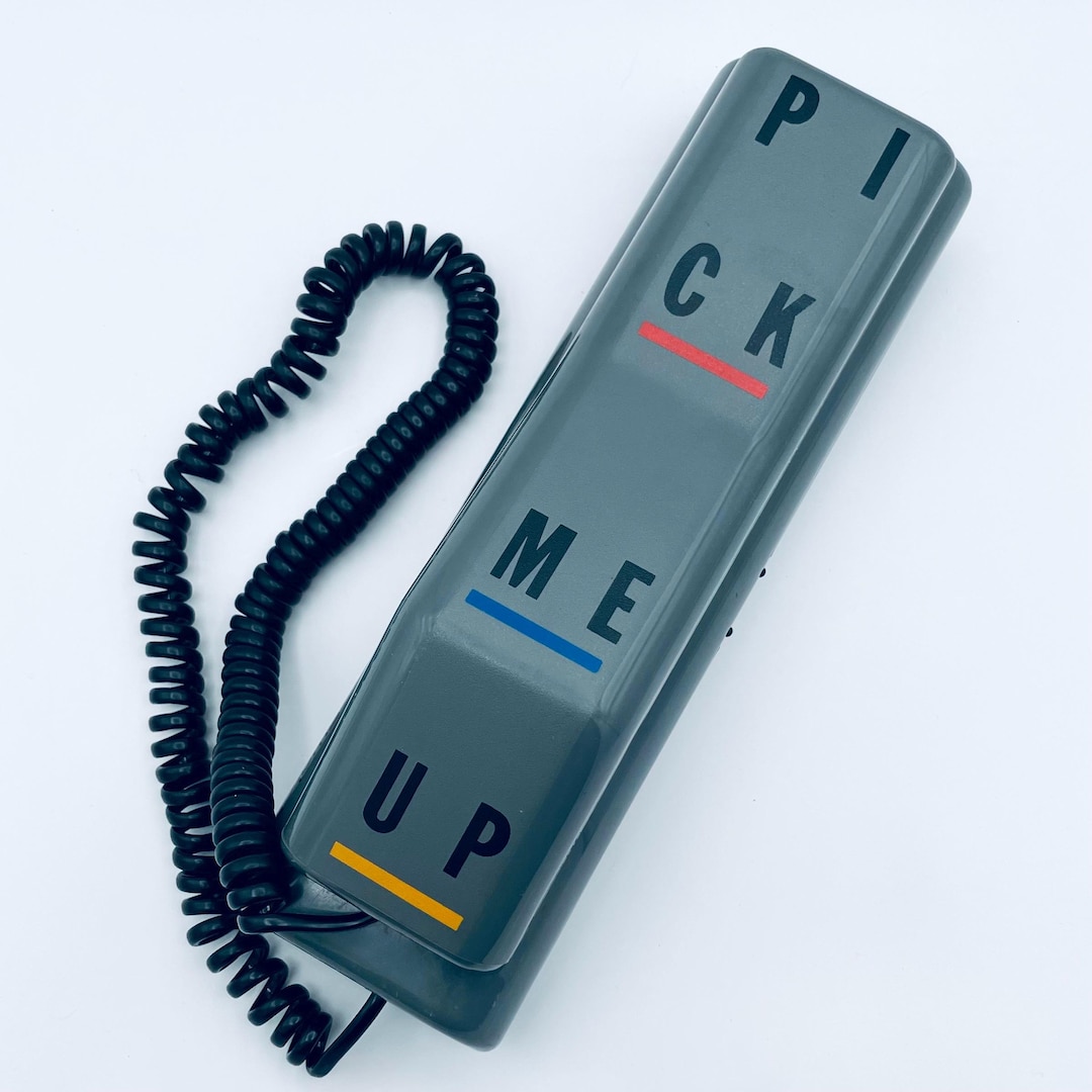 Vintage 1980’s Postmodern Swatch Push Button Phone - Works - Etsy