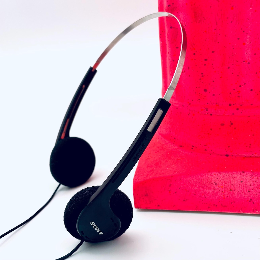 Vintage 1980’s Sony MDR-006 Foam Headphones - Works - Etsy