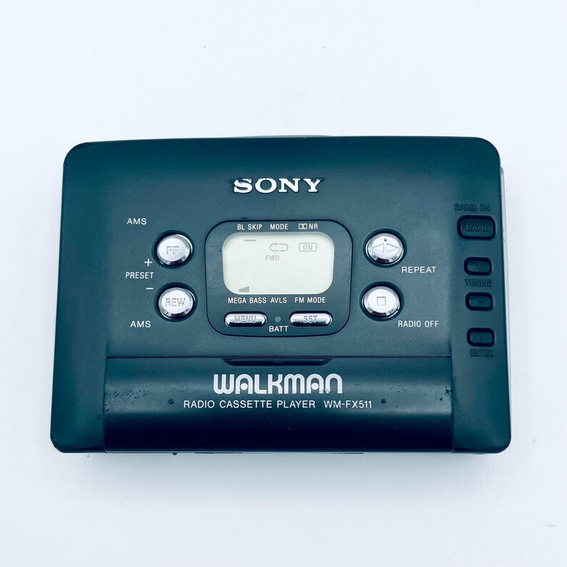 1990’s Sony Walkman WM-FX511 Radio & Cassette Player With Headphones ...