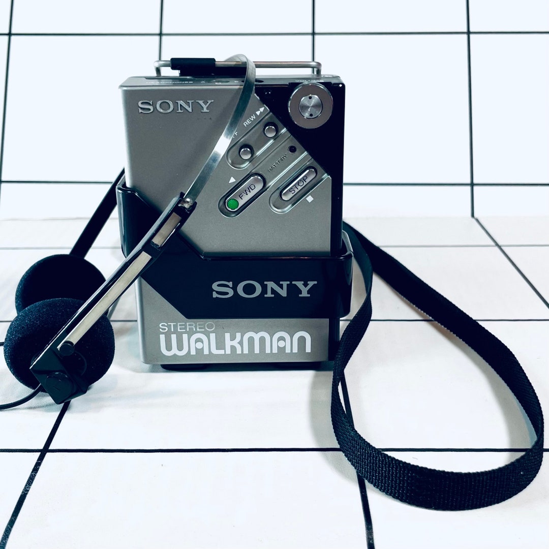 1980s Sony Walkman WM-2 Cassette Player With Holster/belt Clip ...