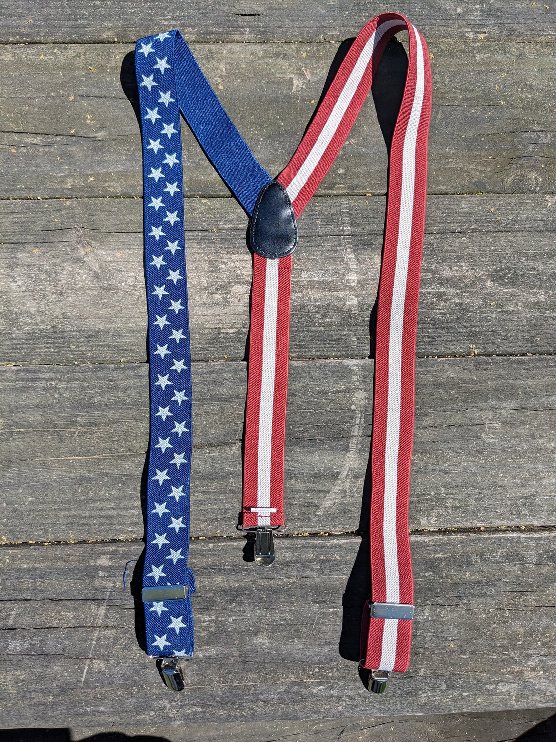 Vintage American Suspenders - Etsy