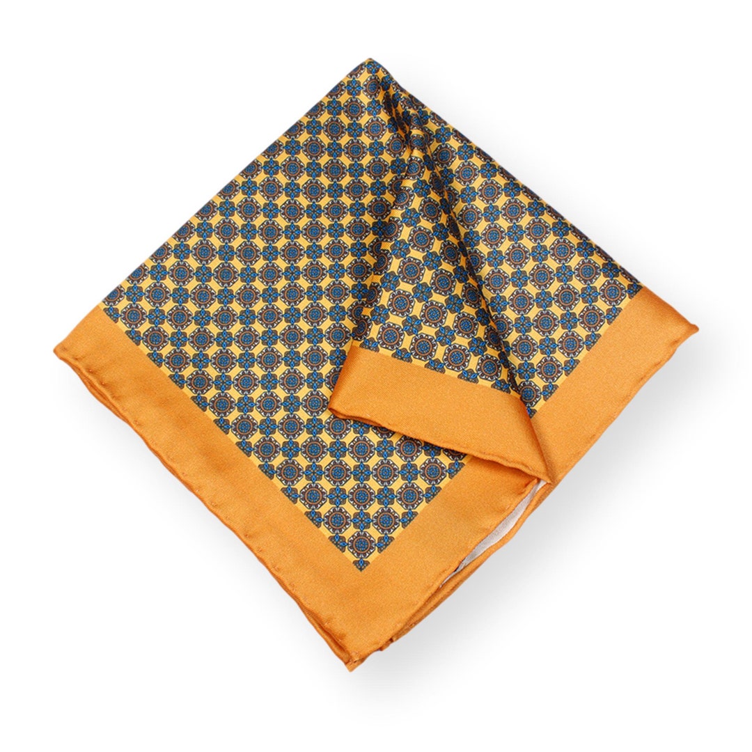 Men's Pocket Square, Floral Printed, Wedding Pocket Square, Groom ...