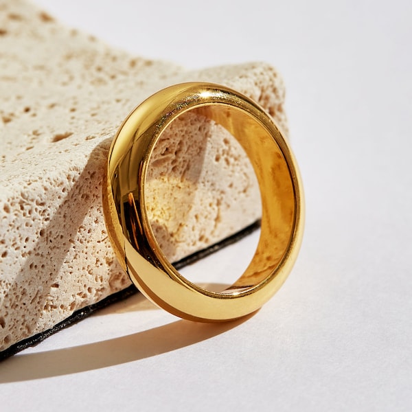 Simple Wedding Band - Etsy