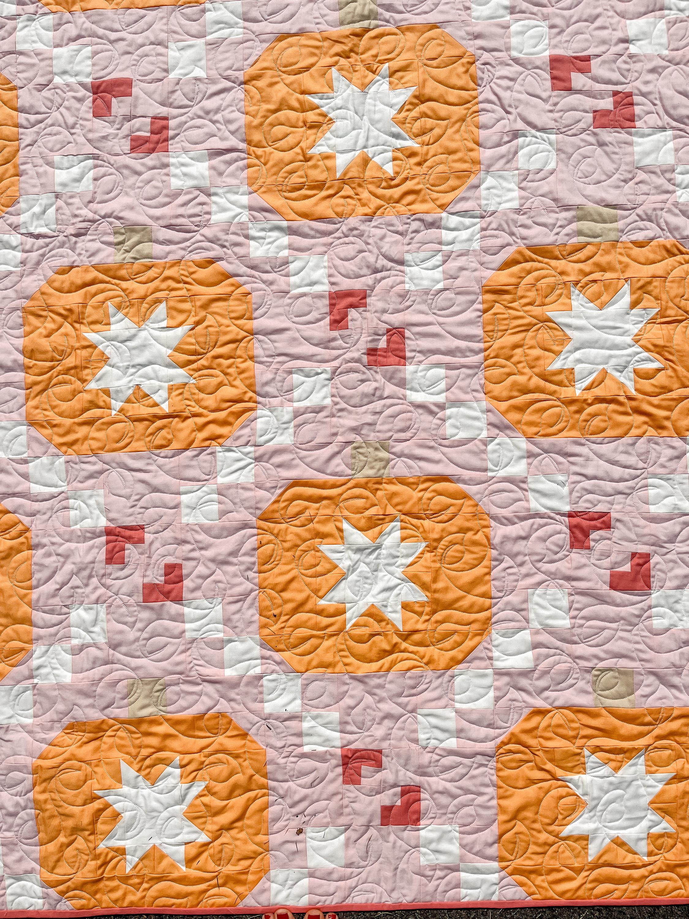 Pumpkin Shine Quilt Pattern- Paper Copy - Etsy