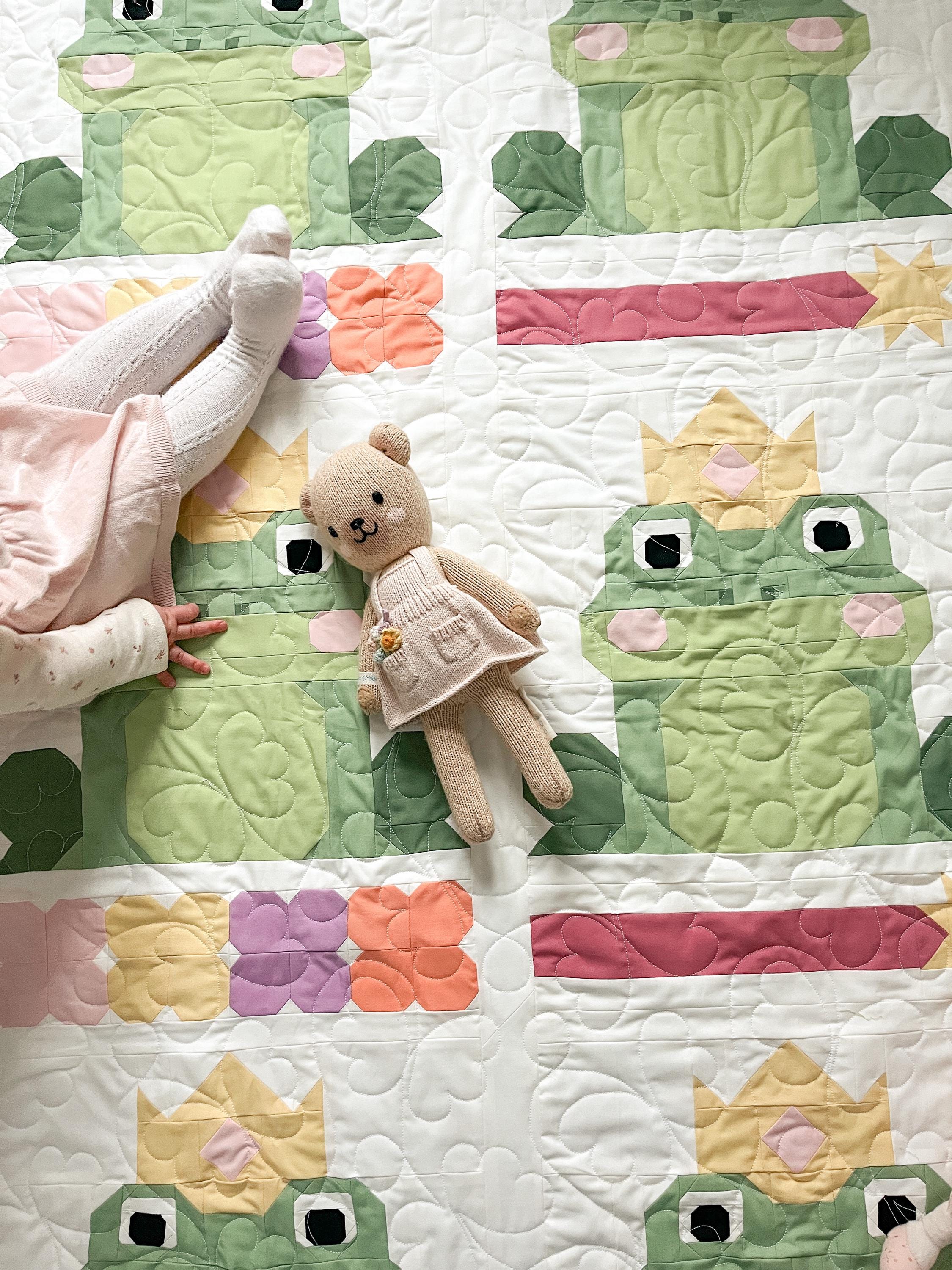 Fairy Tale Frogs Quilt Pattern- PDF Download - Etsy
