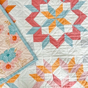 Wooden Rose Quilt Pattern- PDF Download - Etsy