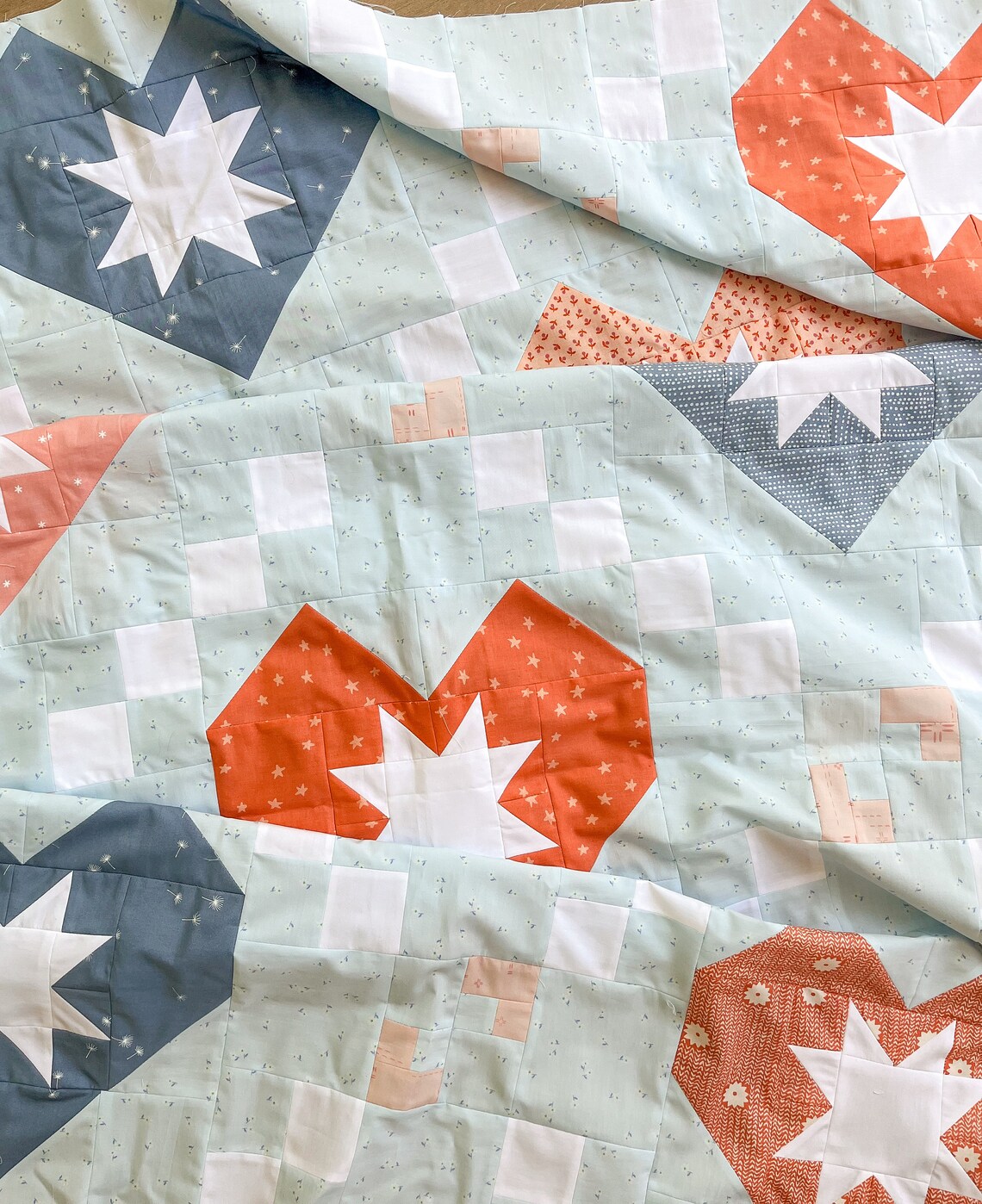 Heart Shine Quilt Pattern- PDF Download - Etsy