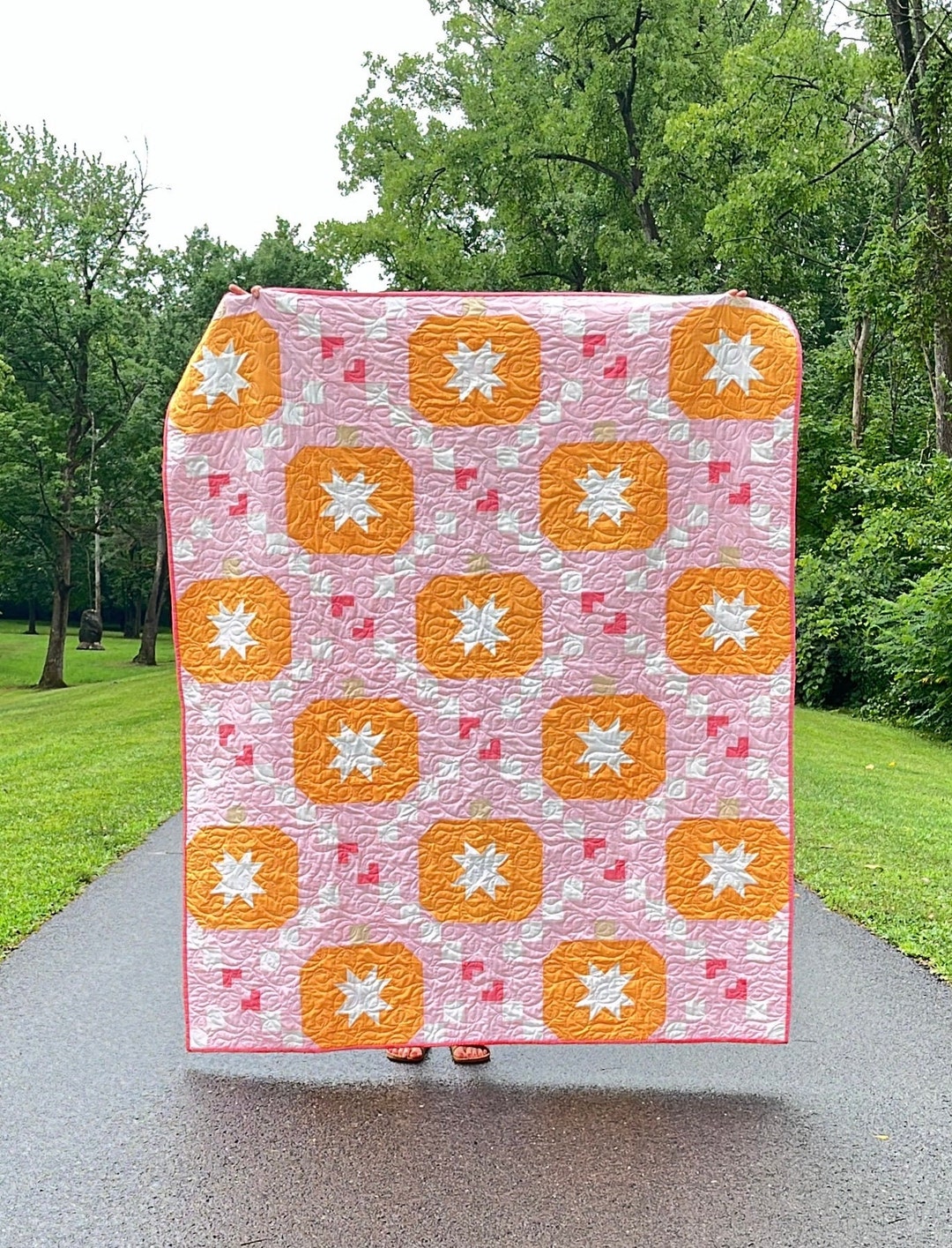 Pumpkin Shine Quilt Pattern - PDF Download - Etsy