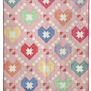 Heart Shine Quilt Pattern- PDF Download - Etsy