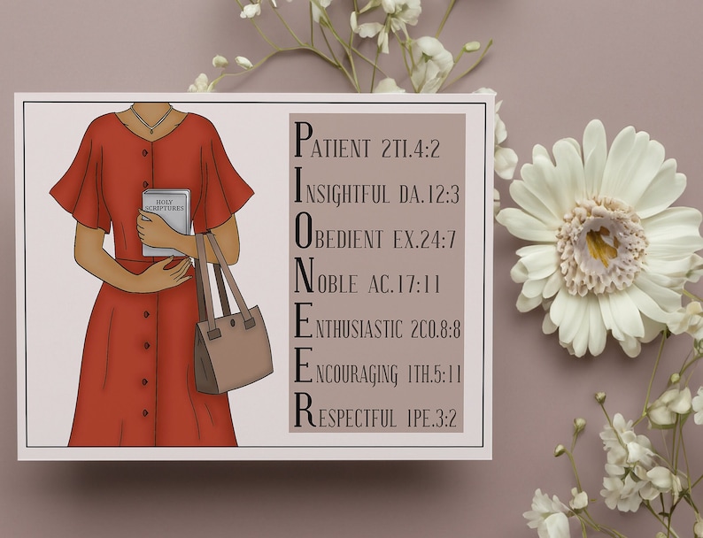 JW Card for Pioneers, Pioneer School 2024, Gifts Ideas for Sisters ...