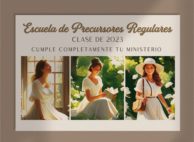 Escuela de Precursor 2023 Digital JW card Precursoras regulares Testigo ...