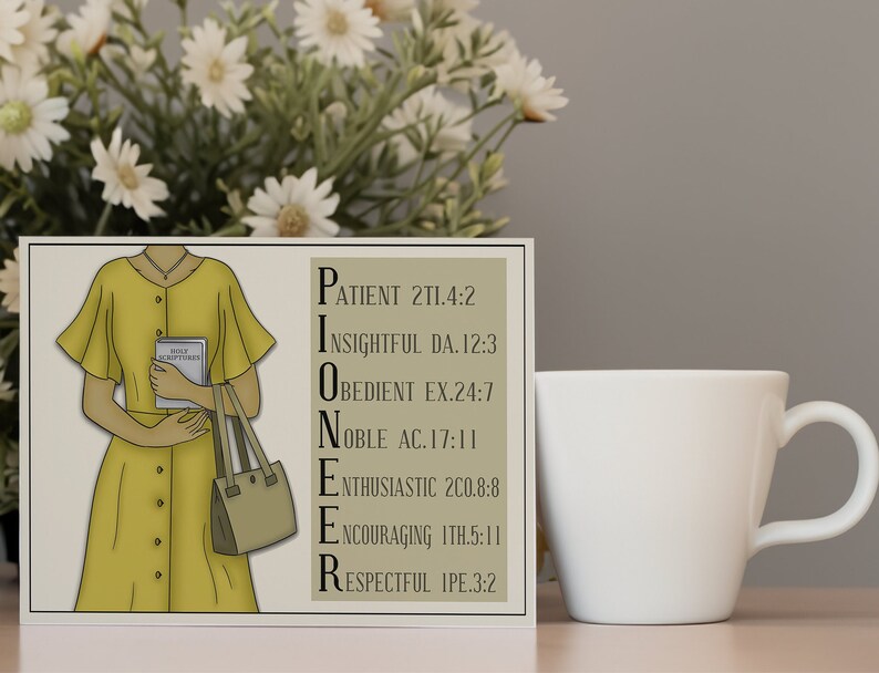 JW Card for Pioneers, Pioneer School 2024, Gifts Ideas for Sisters ...