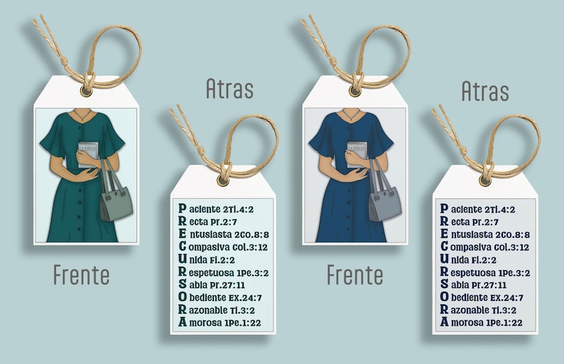 Escuela De Precursor 2024, Etiqueta De Regalo Gift Tag, Digital JW Card ...