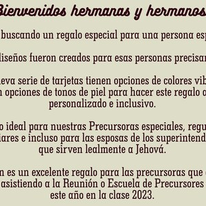 Escuela De Precursor 2024 Digital JW Card Precursoras Regulares Testigo ...