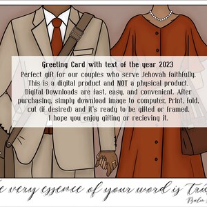 JW Gift Ideas Jehovah's Witness Greeting Card, English, Digital Instant ...