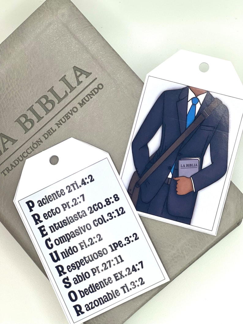 Escuela De Precursor 2024, Etiqueta De Regalo Gift Tag, Digital JW Card ...