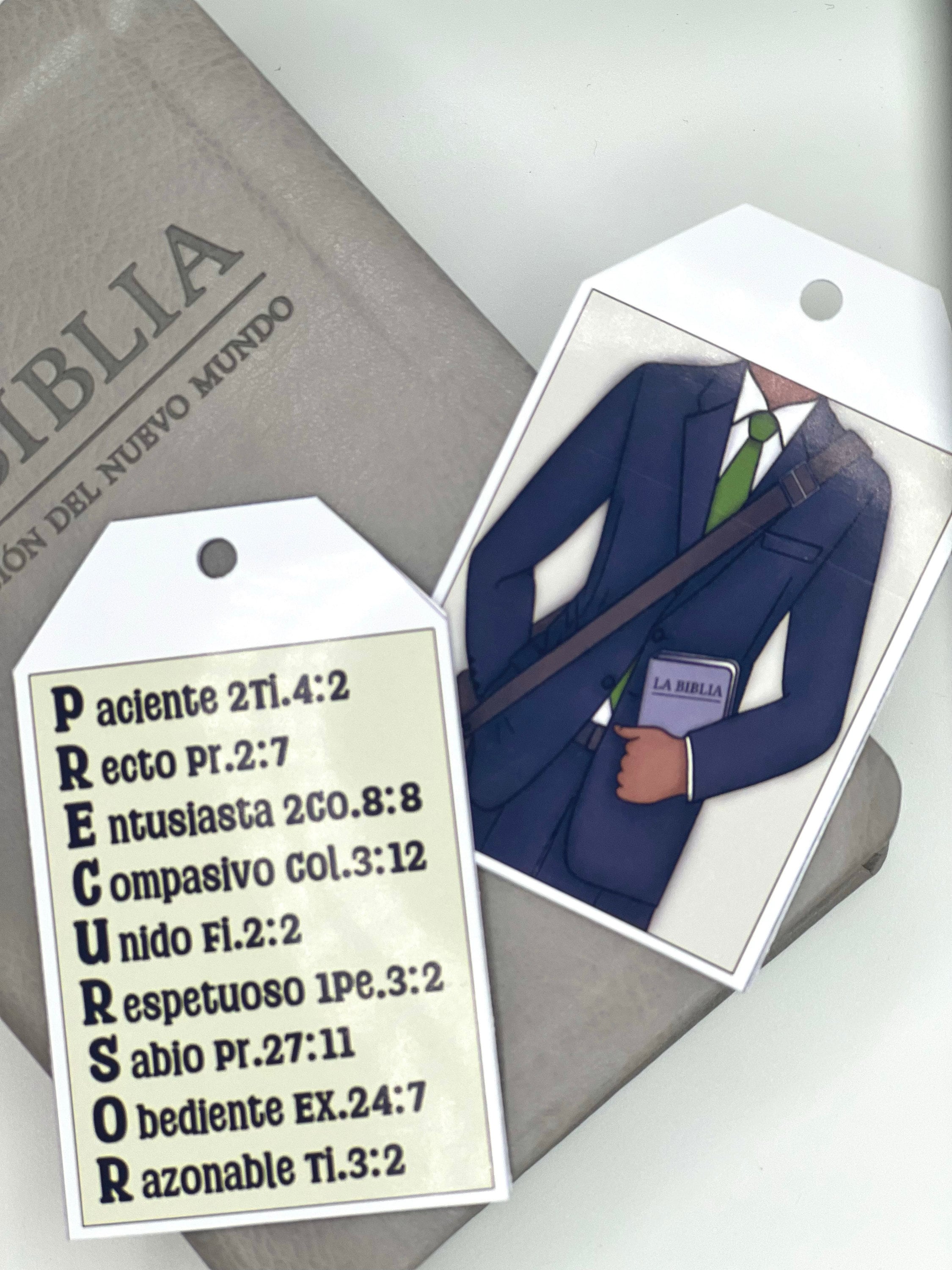 Escuela De Precursor 2024, Etiqueta De Regalo Gift Tag, Digital JW Card ...