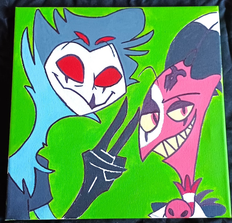 Stolas and Blitz Painting - Etsy