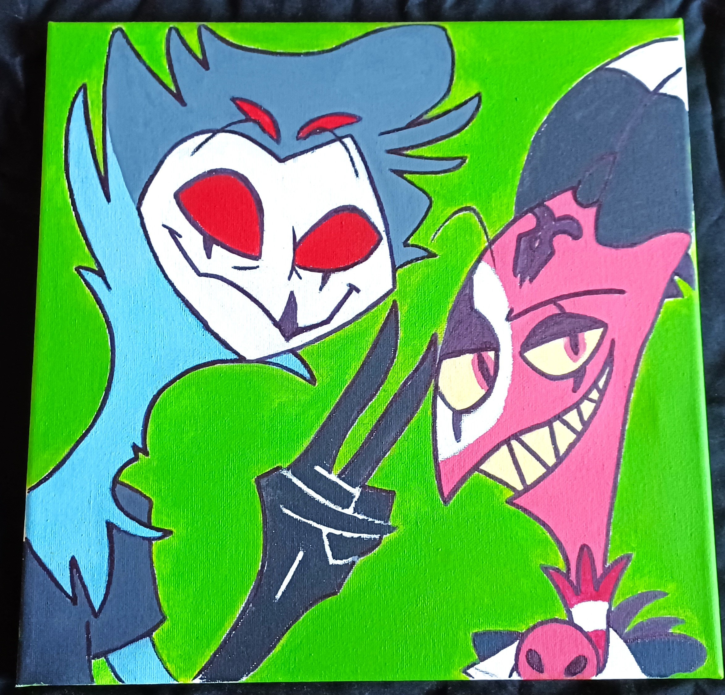 Stolas and Blitz Painting - Etsy