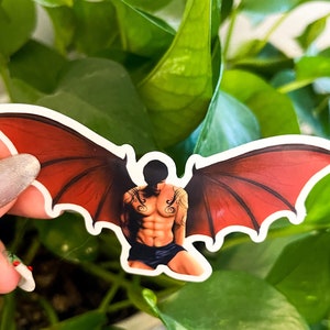 Azriel CLEAR Sticker Shadowsinger Azriel Sticker Acotar Sticker Bookish ...