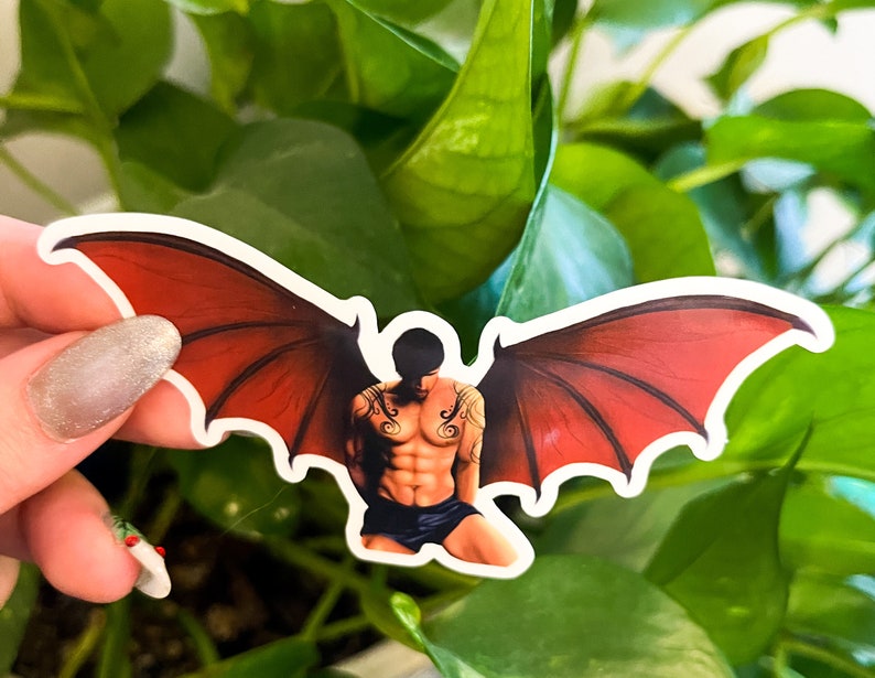 Azriel CLEAR Sticker Shadowsinger Azriel Sticker Acotar - Etsy