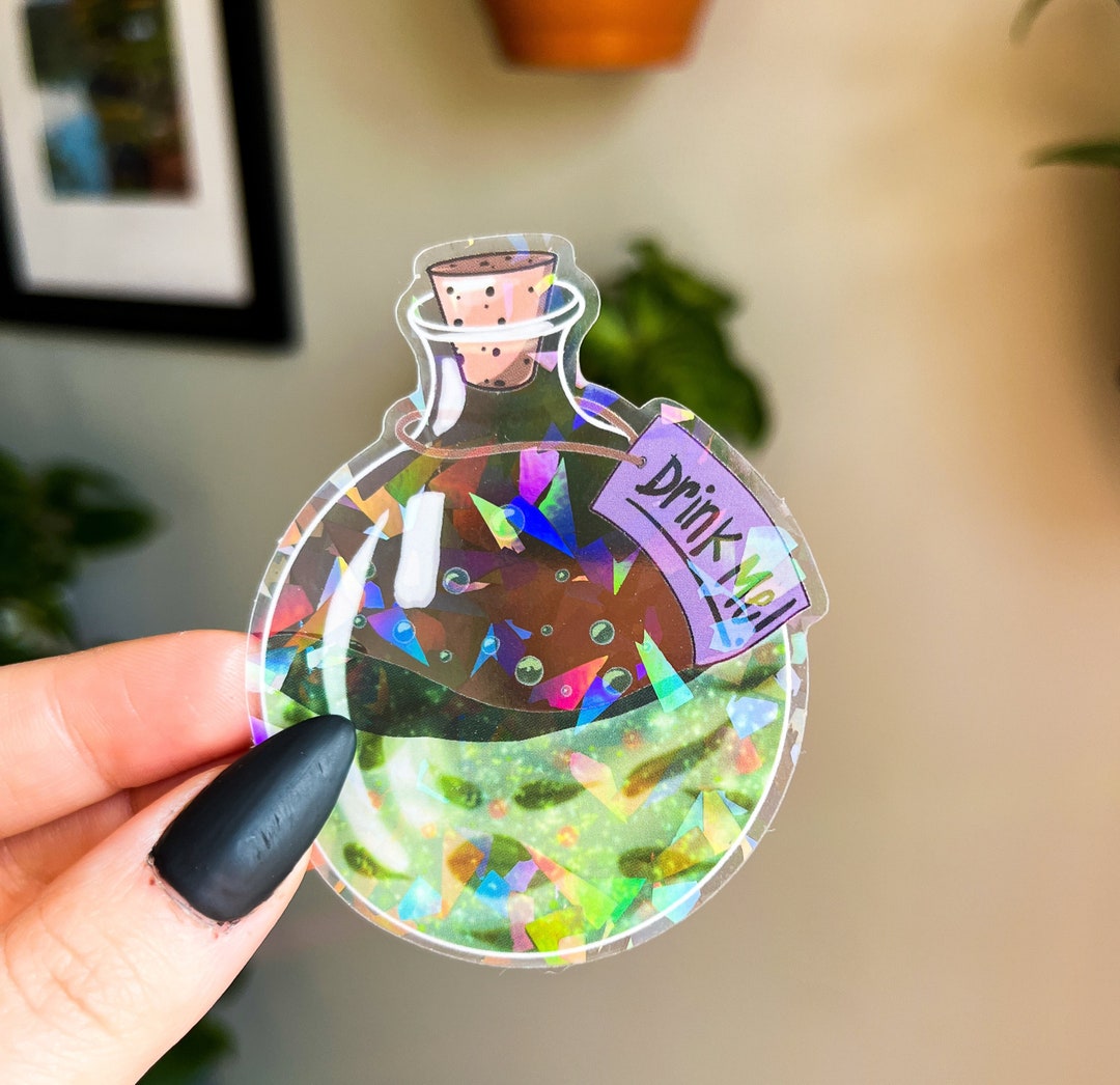 Potion Bottle Sticker | Herbal Potion | Witchcraft | Potion Bottles ...