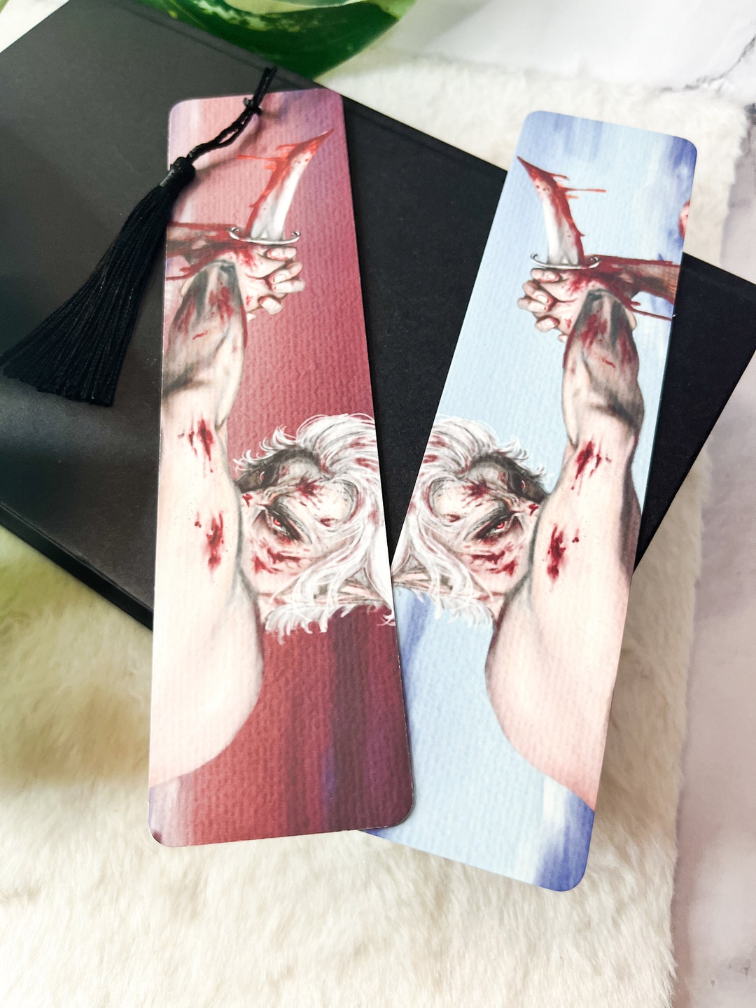 Fallen Angel Astarion Double-sided Bookmark Astarion BG3 Bookmark BG3 ...