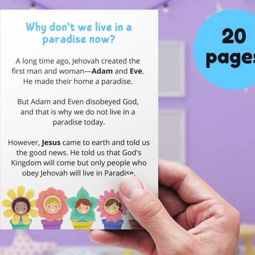 JW Kids FAQ Mini Lessons Jehovah Witness Printable - Etsy
