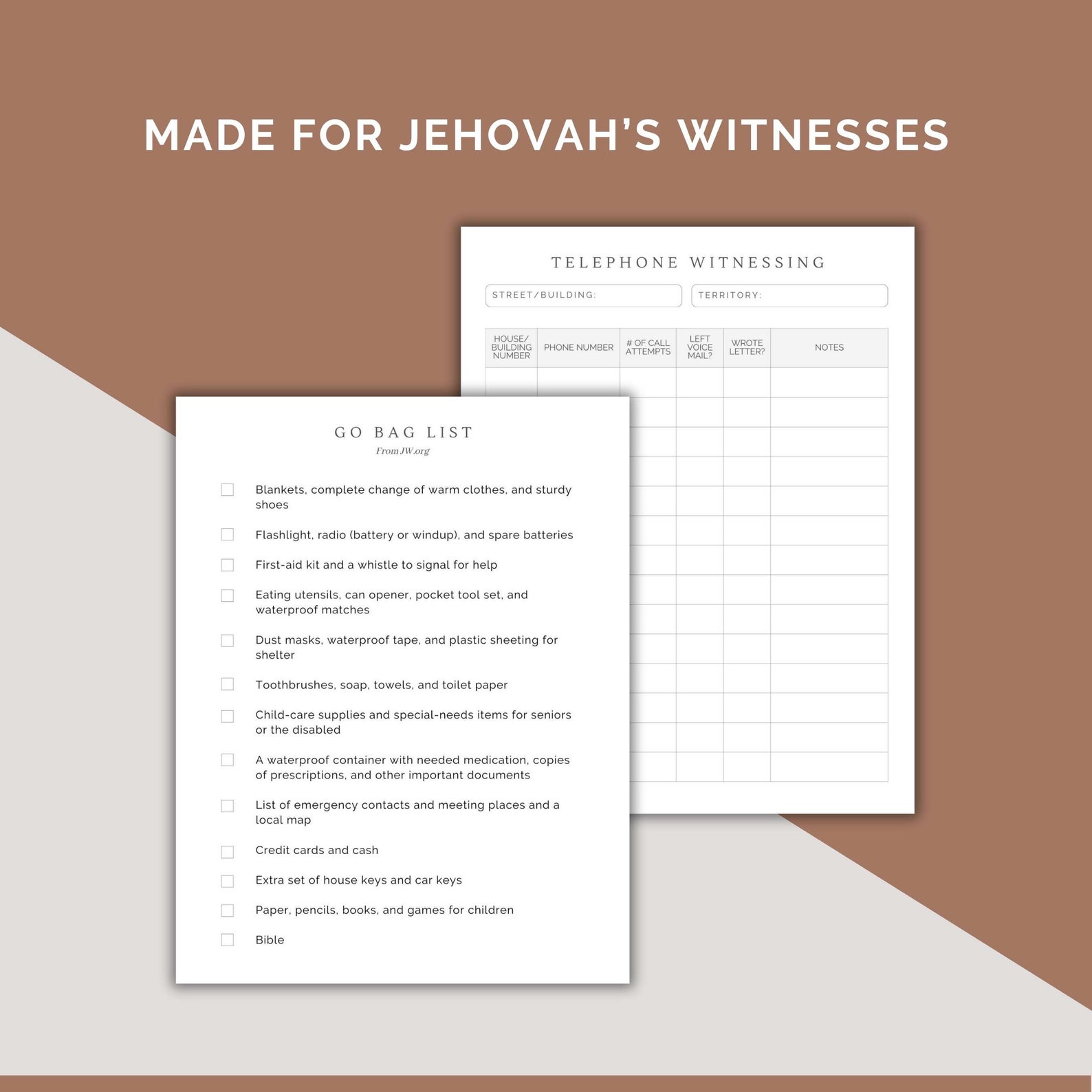 Ultimate JW Digital Planner | Yearly, Monthly, Weekly, and Daily ...