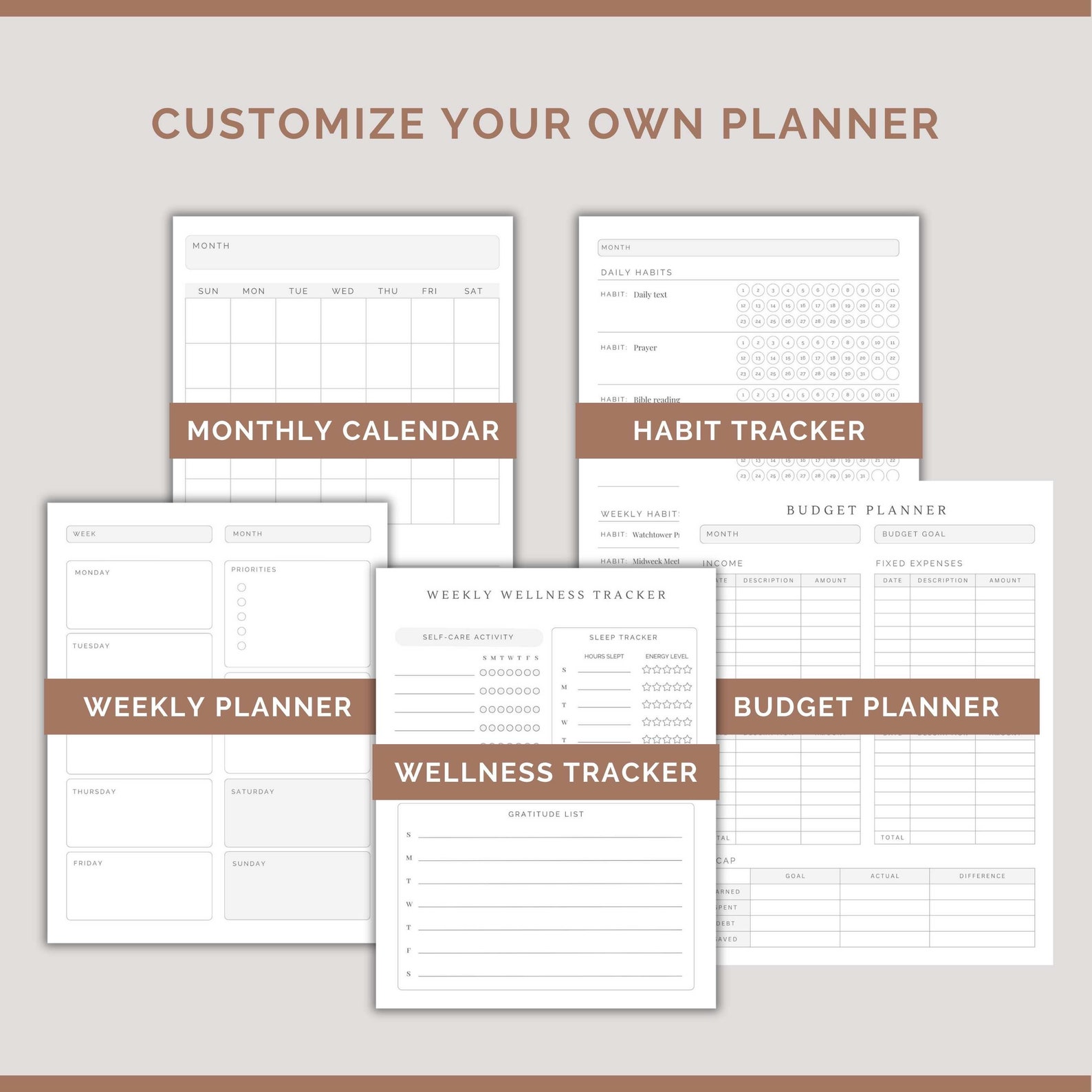 Ultimate JW Digital Planner | Yearly, Monthly, Weekly, and Daily ...