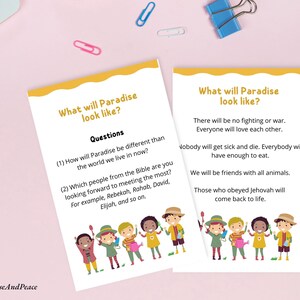 JW Kids FAQ Mini Lessons | Jehovah Witness Printable Explanations for ...
