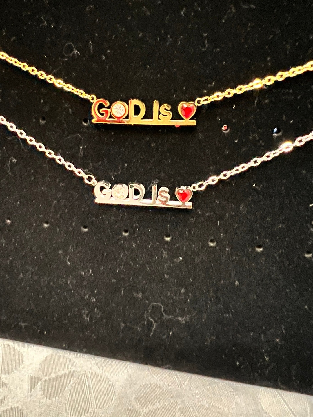 God is Love Necklace | God is Love Earrings | Retail and Wholesale - Etsy