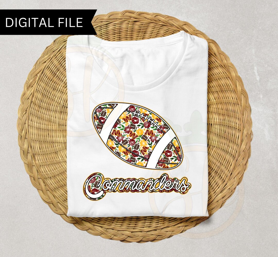 Commanders | Washington | Football | Shirt Logo or 20 Oz Straight ...