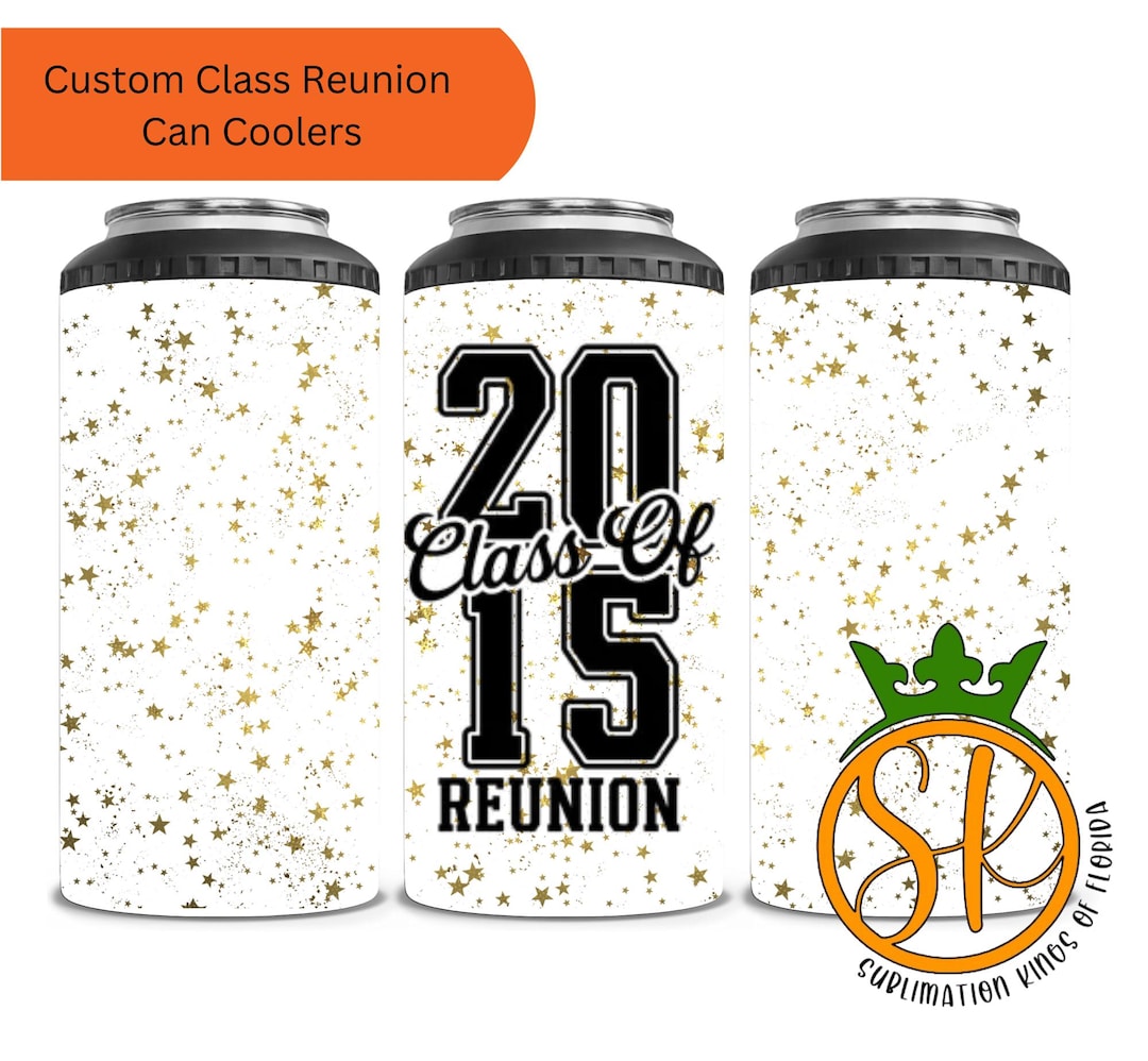 Custom Class Reunion or Family Reunion Tumblers| Can Coolers ...