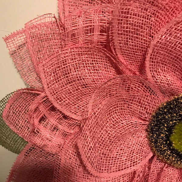 Burlap and Pink - Etsy