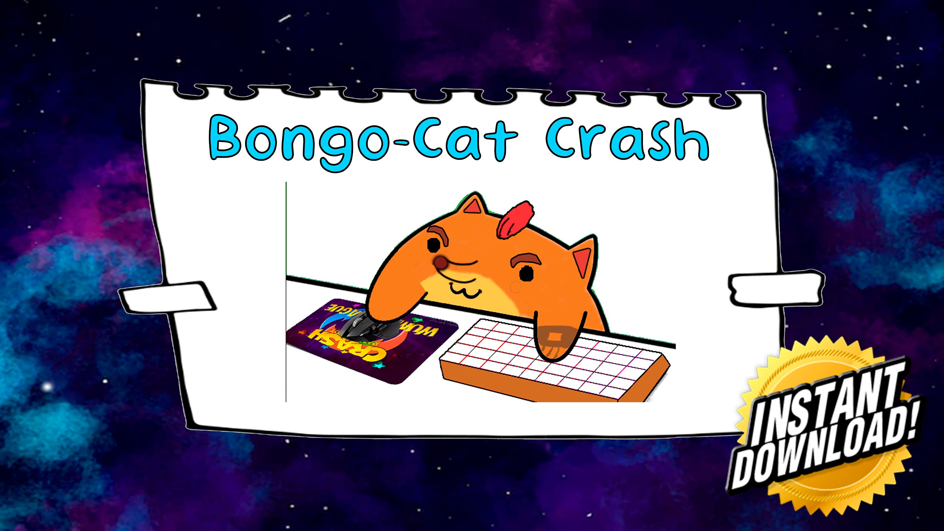 Crash Bandicoot Bongo Cat Virtual Cam Para Twitch, Youtube, Discord ...