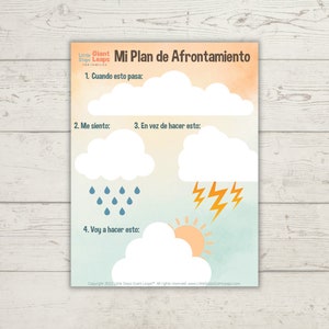 Coping Plan Outline for Kids - Etsy