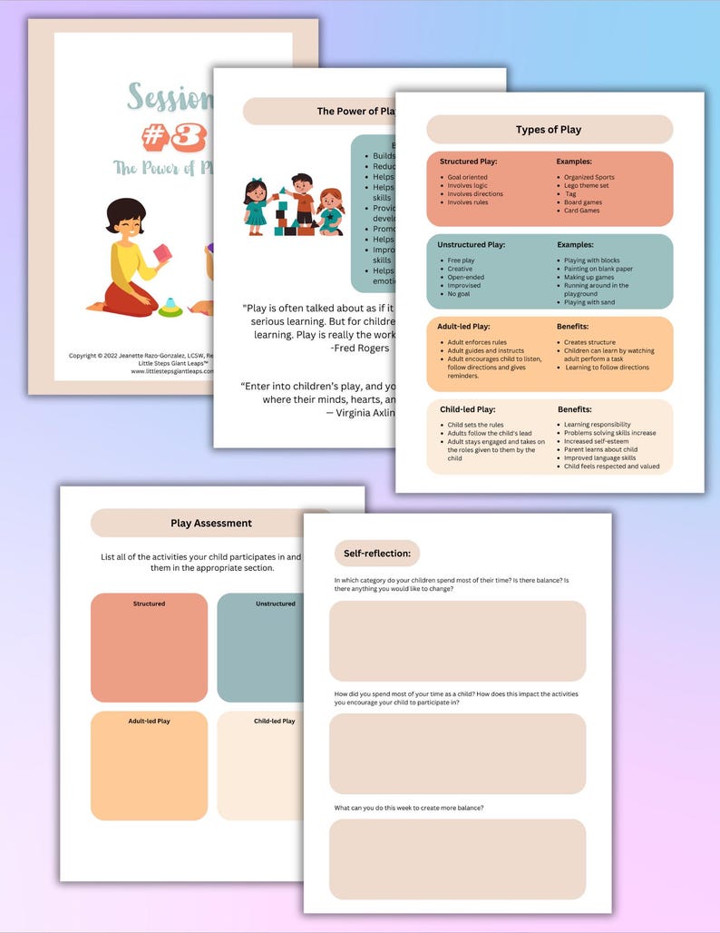 Parenting Basics Workbook - Etsy