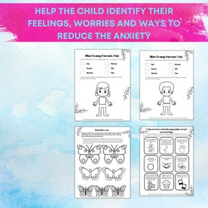 Separation Anxiety Workbook - Etsy