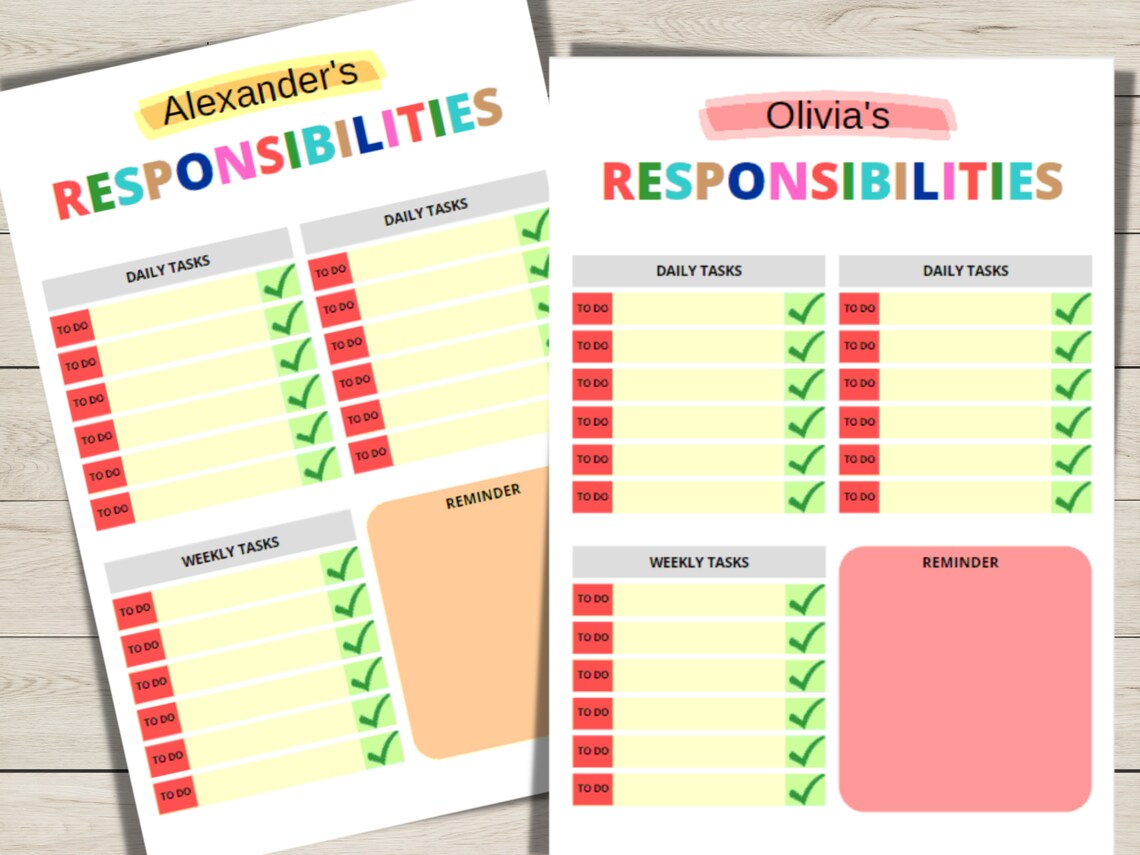 Editable Daily Routine Schedule. Weekly Schedule. Routine - Etsy Canada