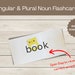 Plural & Singular Noun Flashcards Printable | Grammar Cards for Kids ...