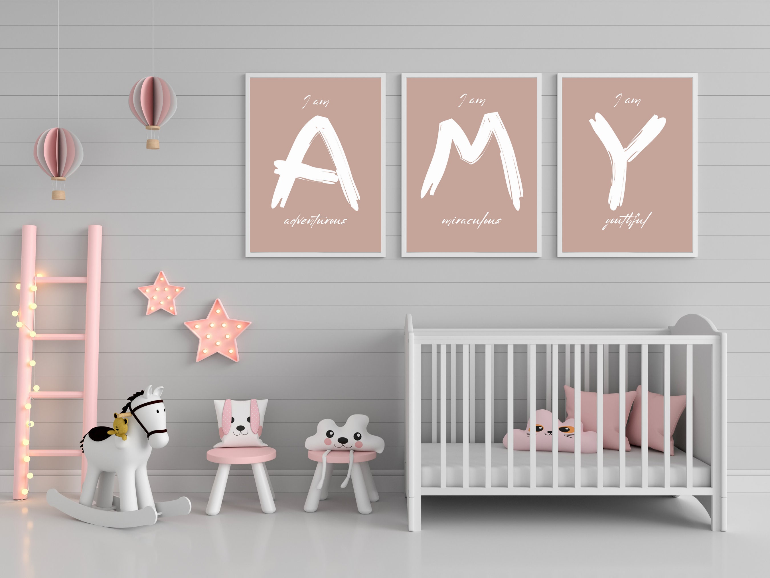 Printable Inspirational Alphabet Letters Positive Affirmation Station ...