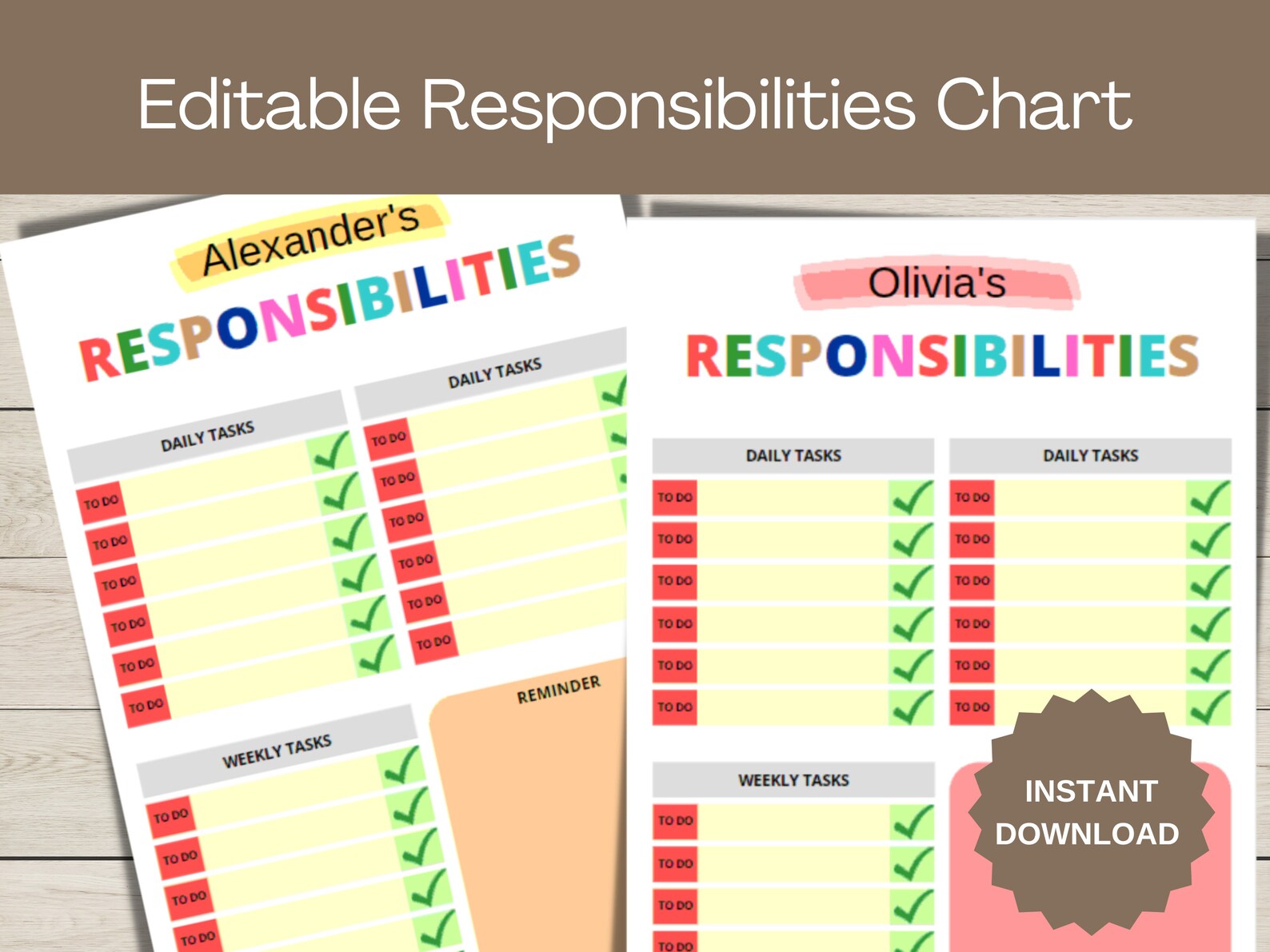 Editable Daily Routine Schedule. Weekly Schedule. Routine - Etsy Canada